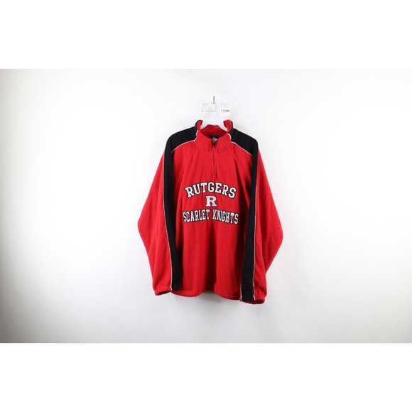 Vintage | Sweaters | Vintage Mens Large Spell Out Rutgers University ...
